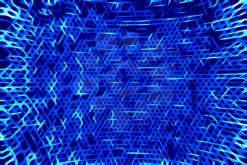 Blue interlaced internet connections illustration background #2258000 ...