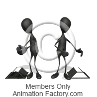 Stick men teamwork #59253 | Animation Factory